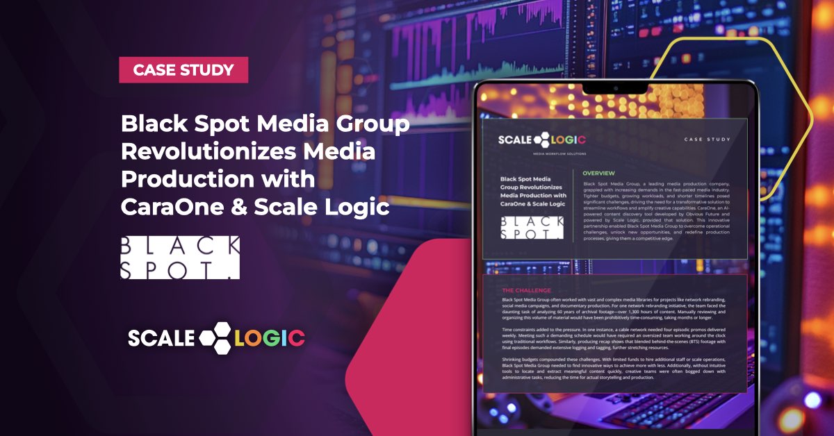 Case Study: Black Spot Media Group - Scale Logic